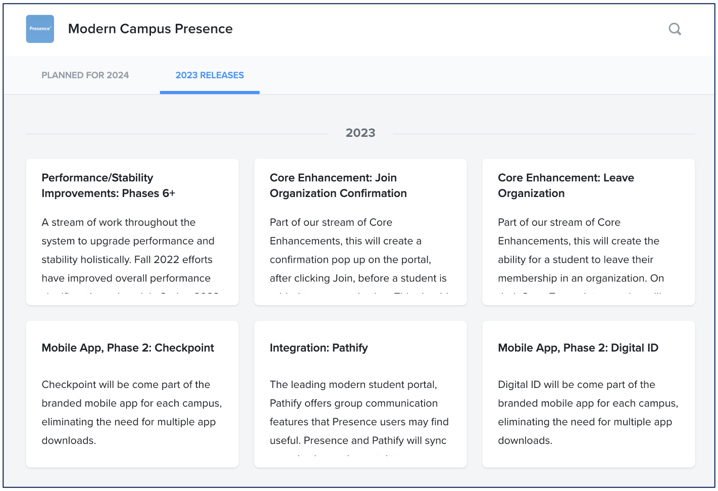 Provide Input on Upcoming Features! – Involve Support Resource Portal